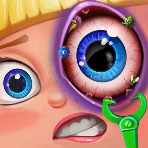 Funny Eye Surgery | Play on Poki Games for Free!